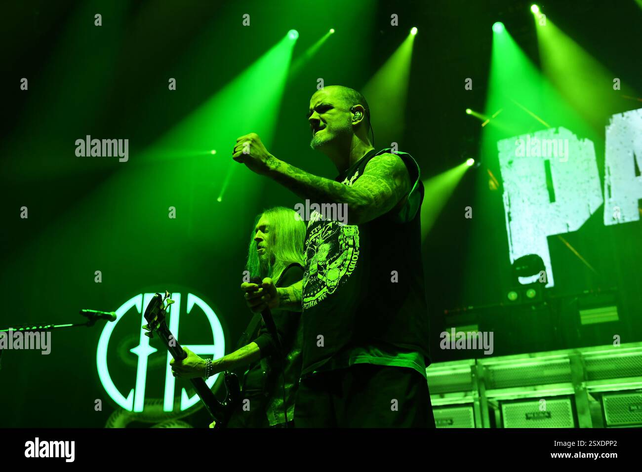 UK. 23rd Feb, 2025. BIRMINGHAM, ENGLAND - FEBRUARY 23: Rex Brown and ...