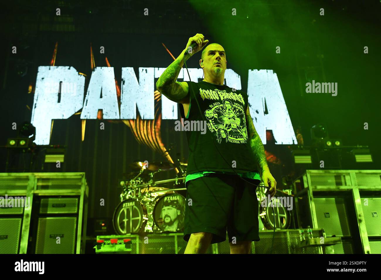 UK. 23rd Feb, 2025. BIRMINGHAM, ENGLAND - FEBRUARY 23: Phil Anselmo of ...