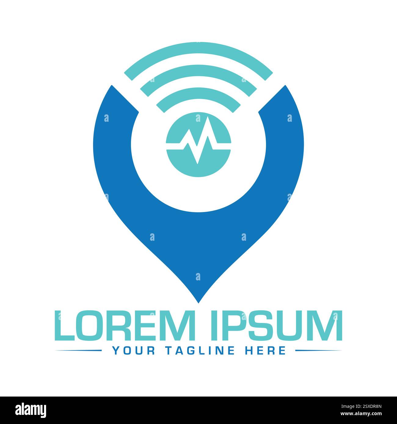 Wifi Logo Design Stock Vector Image & Art - Alamy