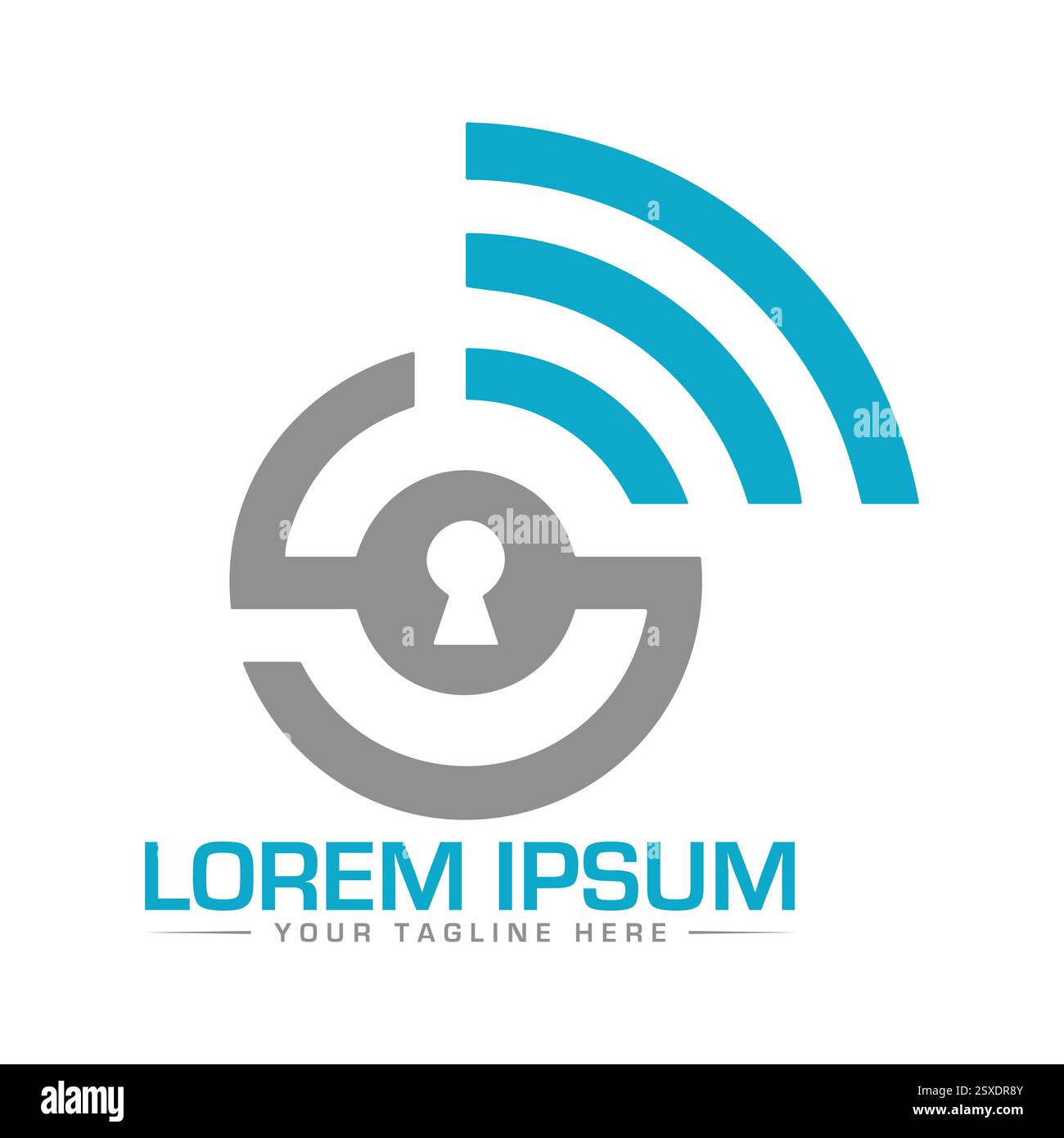 Wifi Logo Design Stock Vector Image & Art - Alamy