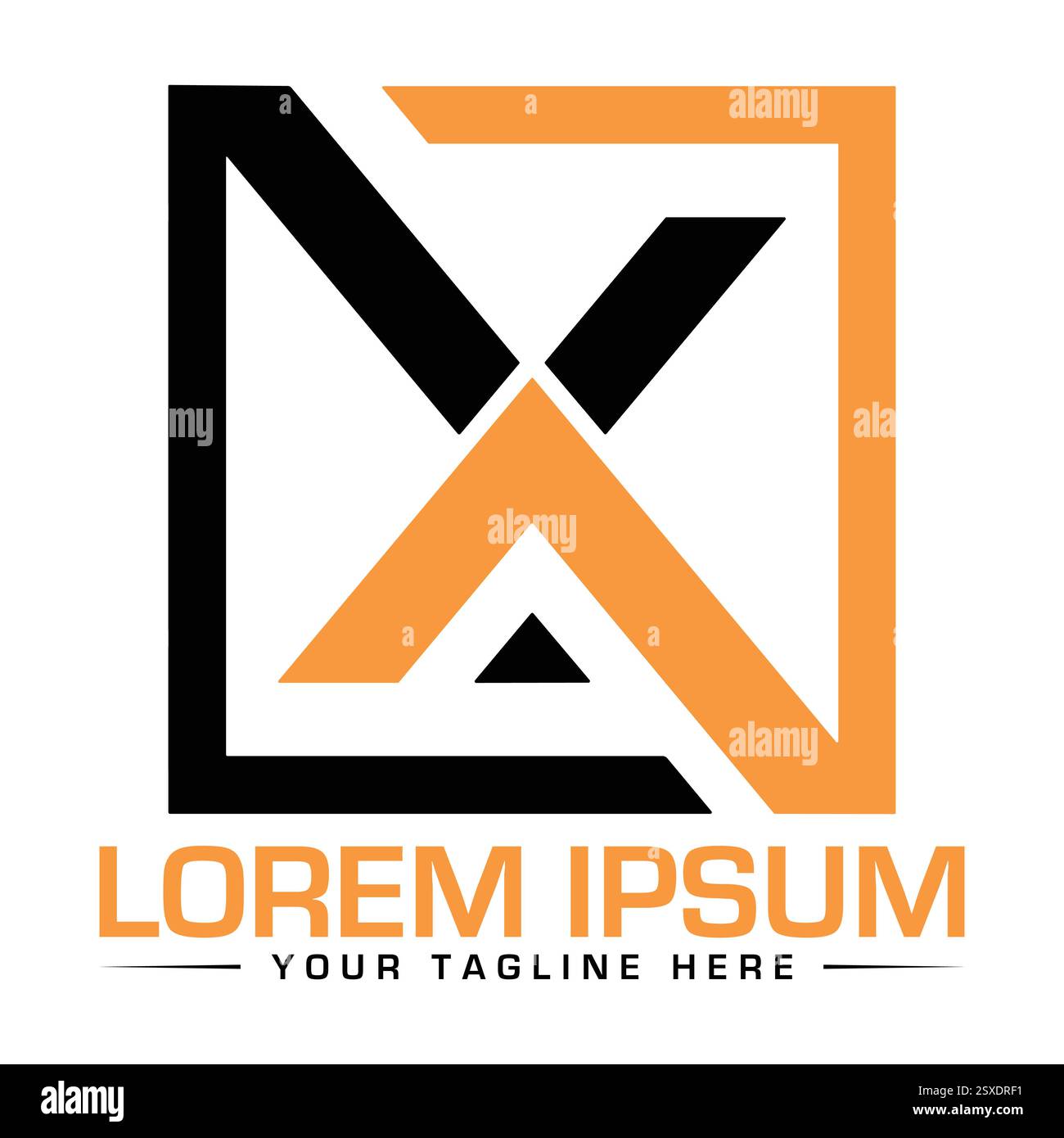 X Logo Design Stock Vector Image & Art - Alamy