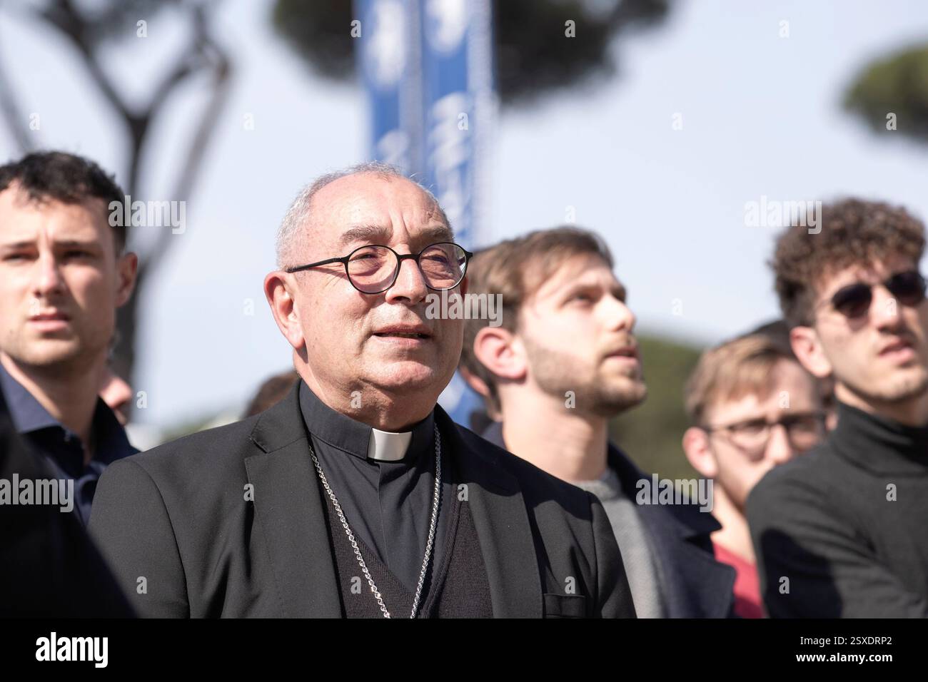 Rome, Italy. 23rd Feb, 2025. Rome, Italy, 23 February 2025. Cardinal ...