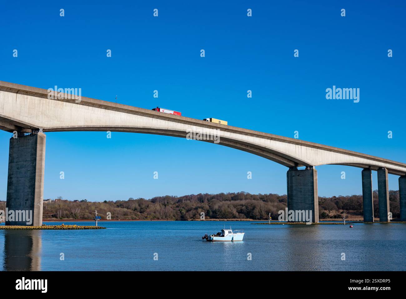 Orwell bridge hi-res stock photography and images - Alamy