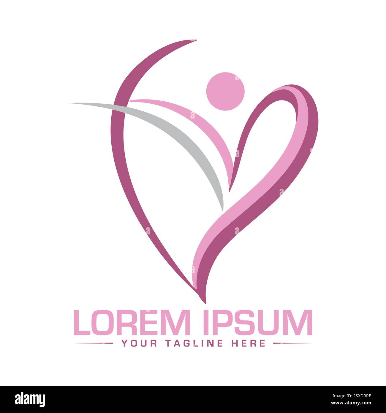 Wellness Logo Design Stock Vector Image & Art - Alamy