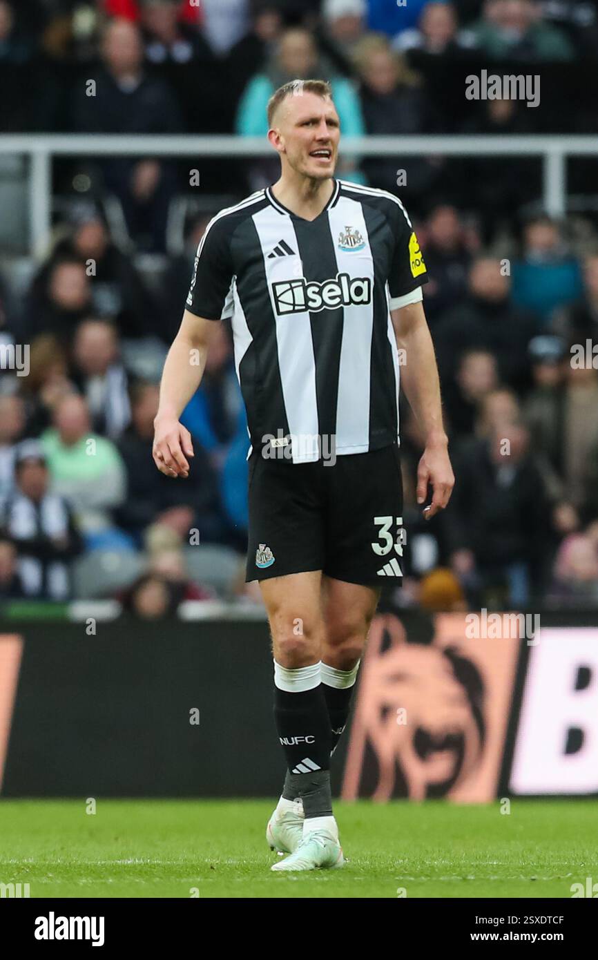 Newcastle, UK. 23rd Feb, 2025. Dan Burn Of Newcastle United during the ...