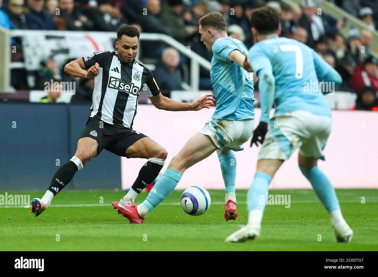 Newcastle, UK. 23rd Feb, 2025. Jacob Murphy Of Newcastle United during ...