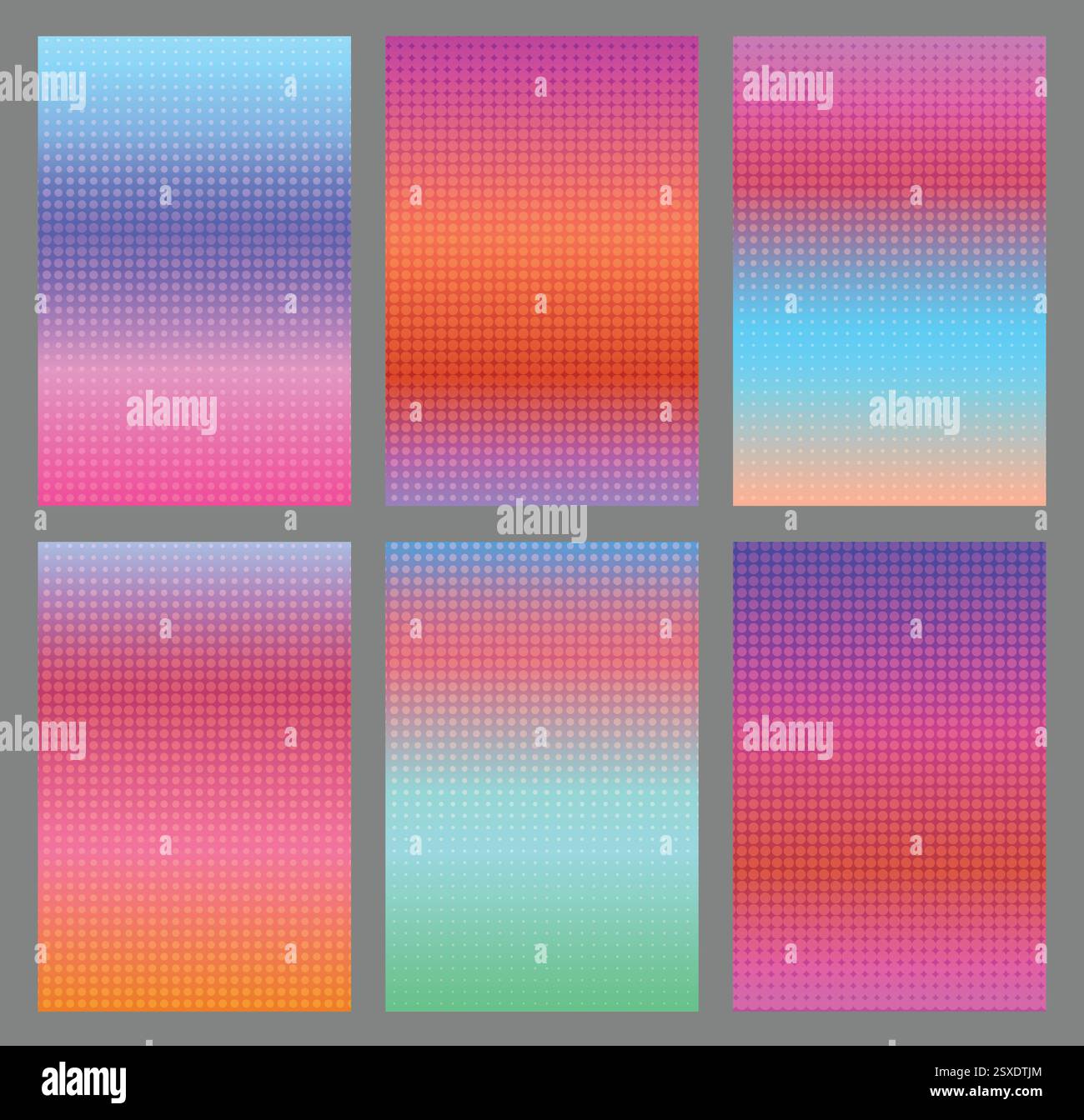 Abstract dotted pink gradients for ui design Stock Vector Image & Art ...