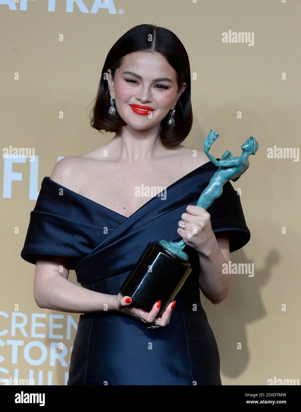 Los Angeles, USA. 23rd Feb, 2025. Selena Gomez in the press room at the ...