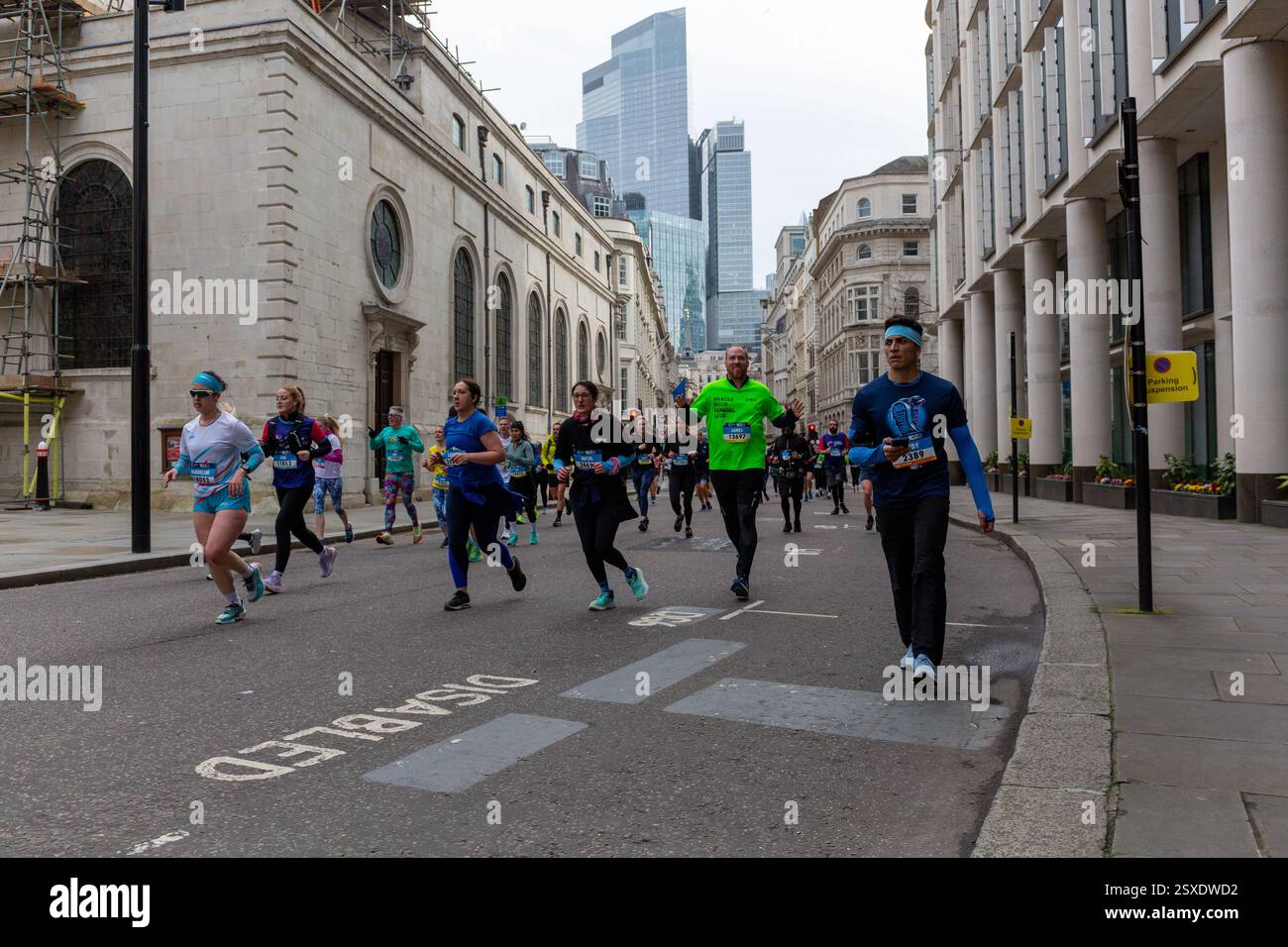 Cancer Research UK London Winter Run, 10th Anniversary Feb 2025 Stock ...