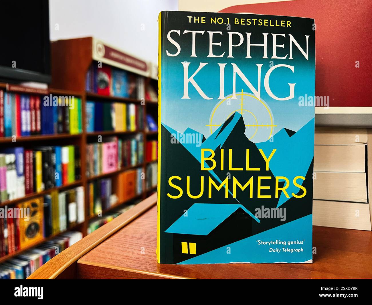 Lviv, Ukraine - February 20, 2025: Stephen King's novel Billy Summers ...