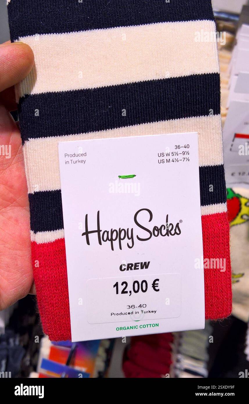 Happy Socks is a Swedish manufacturer, designer, and retailer of socks ...