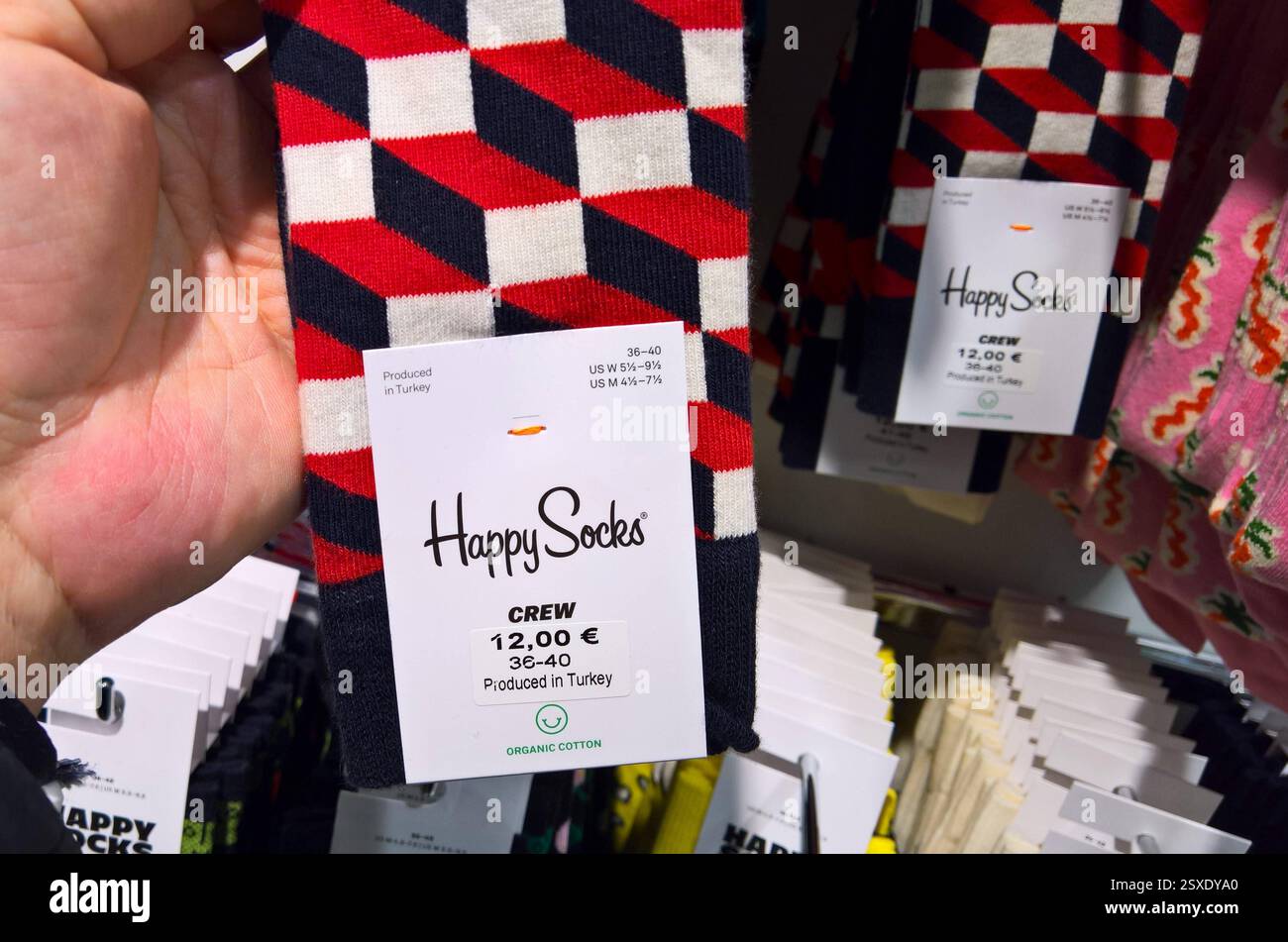 Happy Socks is a Swedish manufacturer, designer, and retailer of socks ...