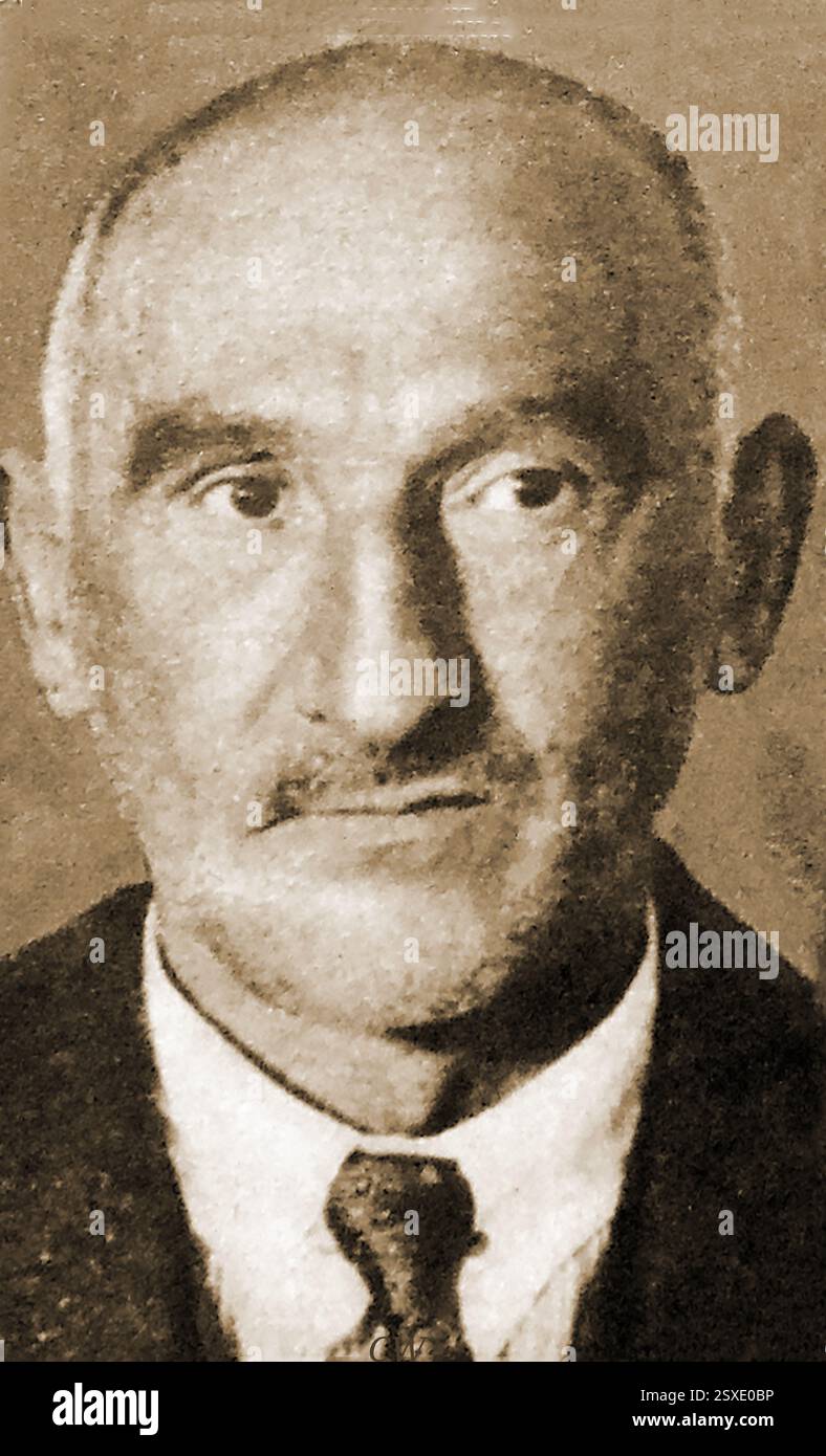Alleged Scottish murderer of aged Miss Marion Gilchrist, Oscar Slater ...