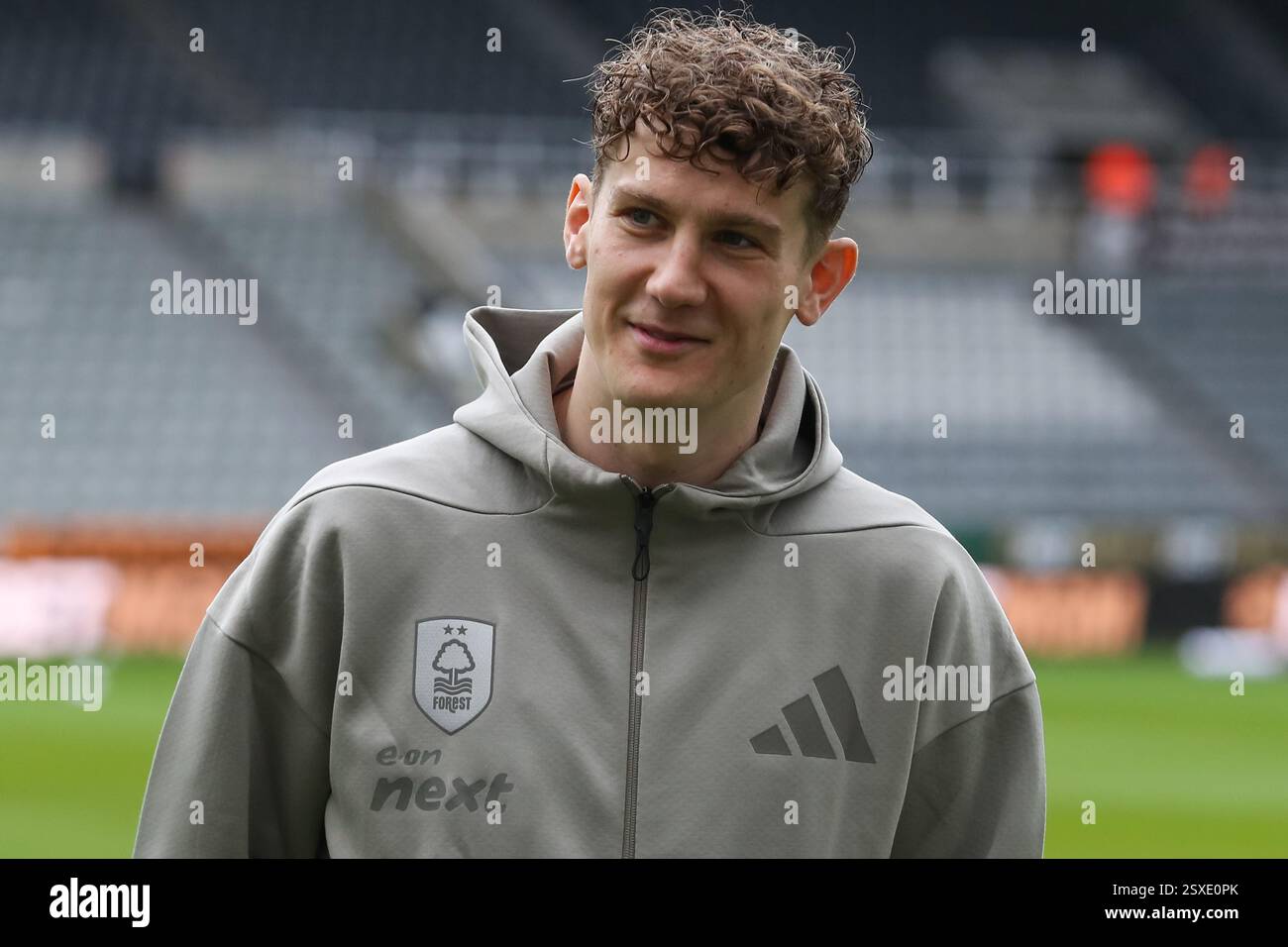 Newcastle, UK. 23rd Feb, 2025. Ryan Yates Of Nottingham Forest during ...