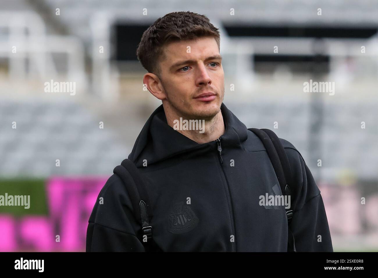 Newcastle, UK. 23rd Feb, 2025. Nick Pope Of Newcastle United arrives ...