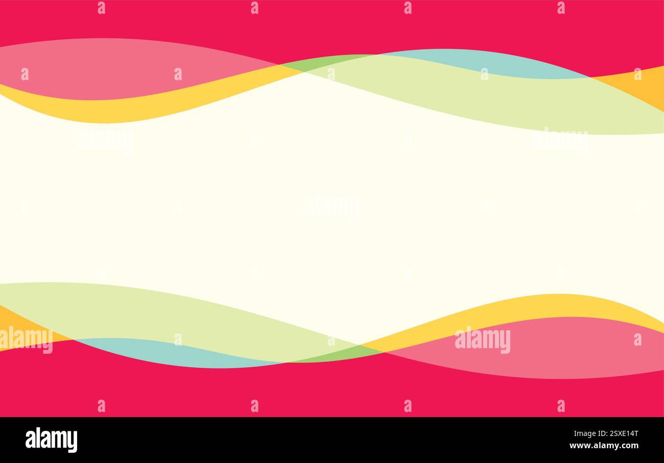 Abstract Wave Full Color background. Simple, modern, luxury and elegant ...