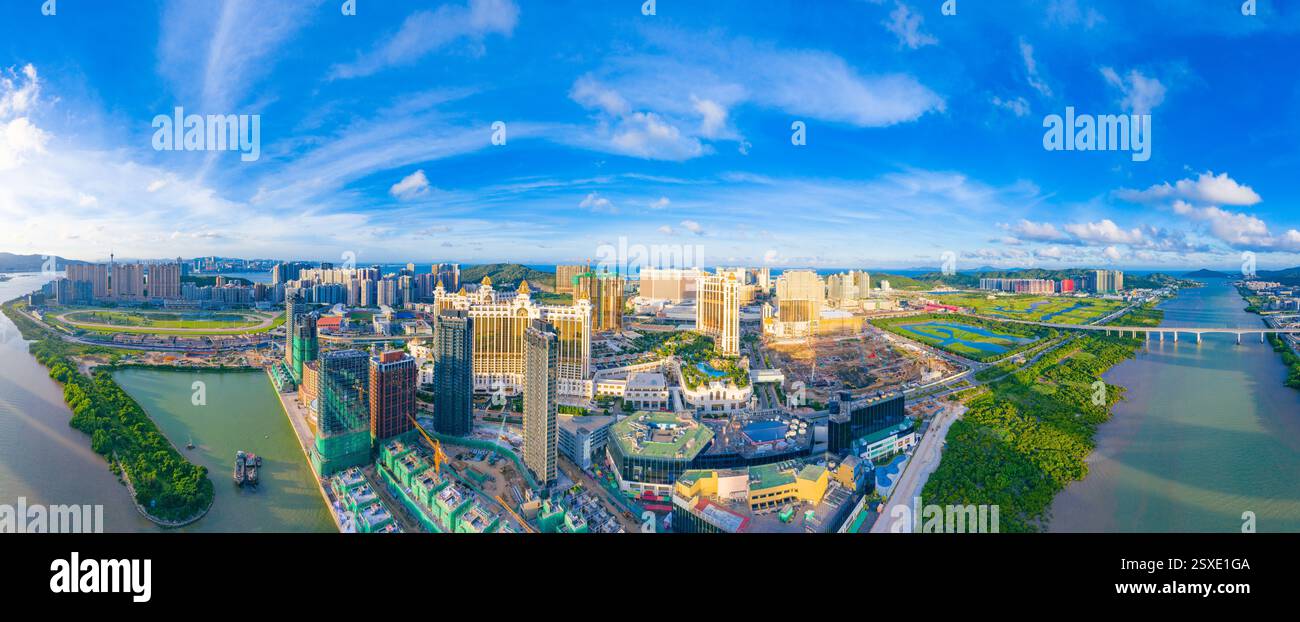Aerial Scenery of Taipa and Coloane Islands in Macau, China Stock Photo ...