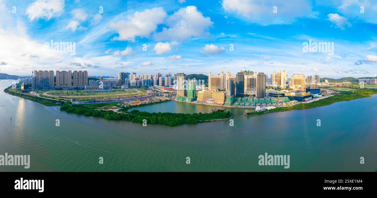 Aerial Scenery of Taipa and Coloane Islands in Macau, China Stock Photo ...