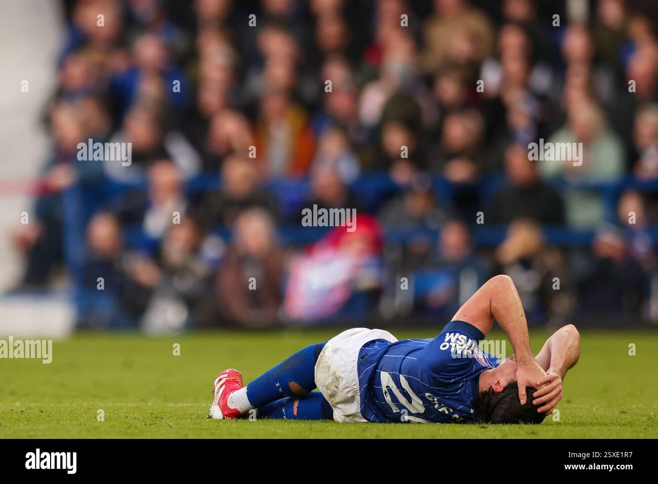 Jacob Greaves of Ipswich Town is seen after head injury - Ipswich Town ...