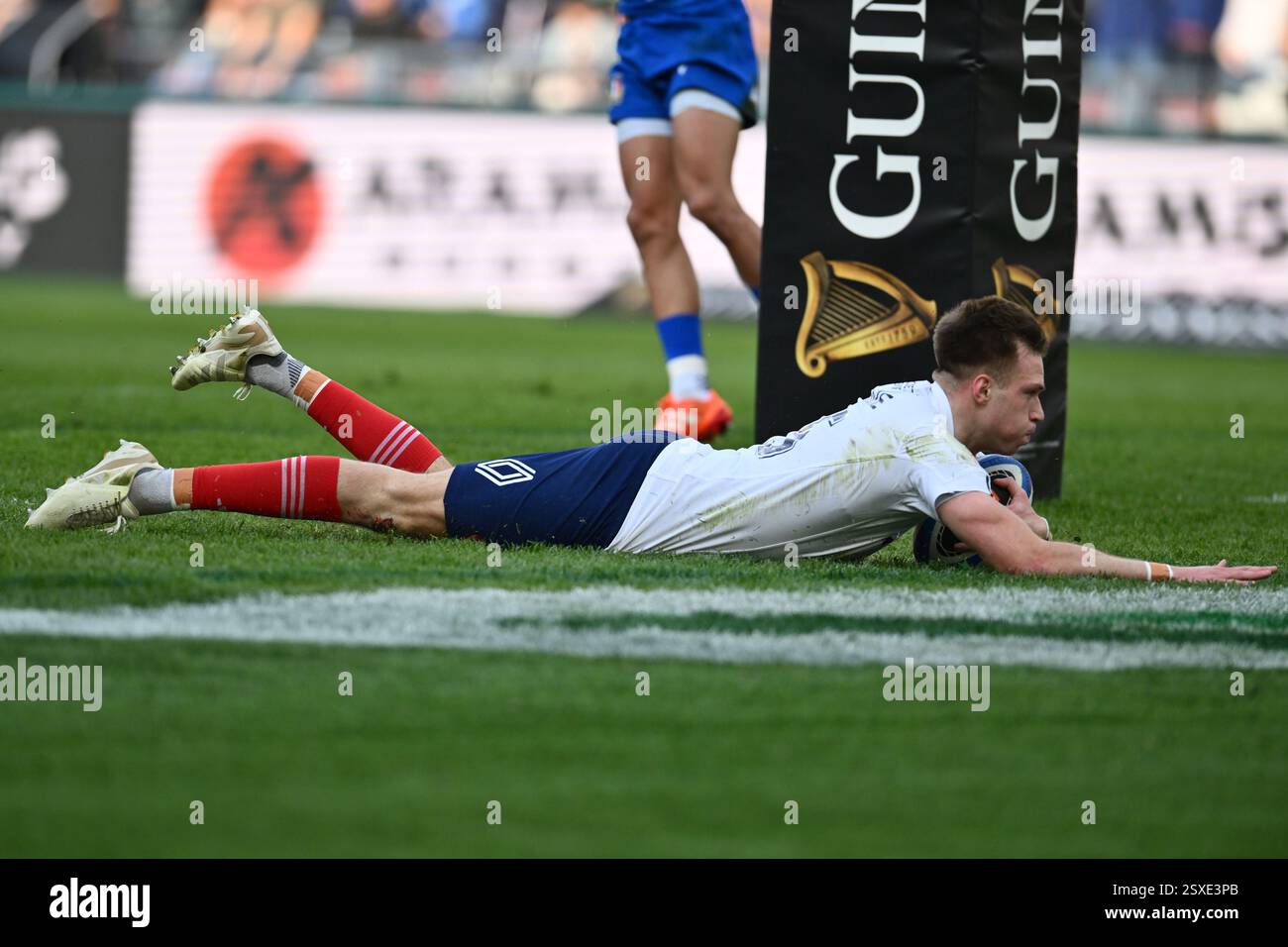 Rome, Italy. 23rd Feb, 2025. Leo Barre of France in action during the ...