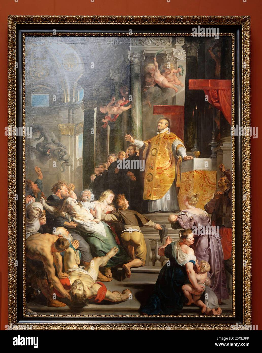 Vienna, Austria. Art History Museum (Kunsthistorisches Museum Wien) in the first district, Peter ...