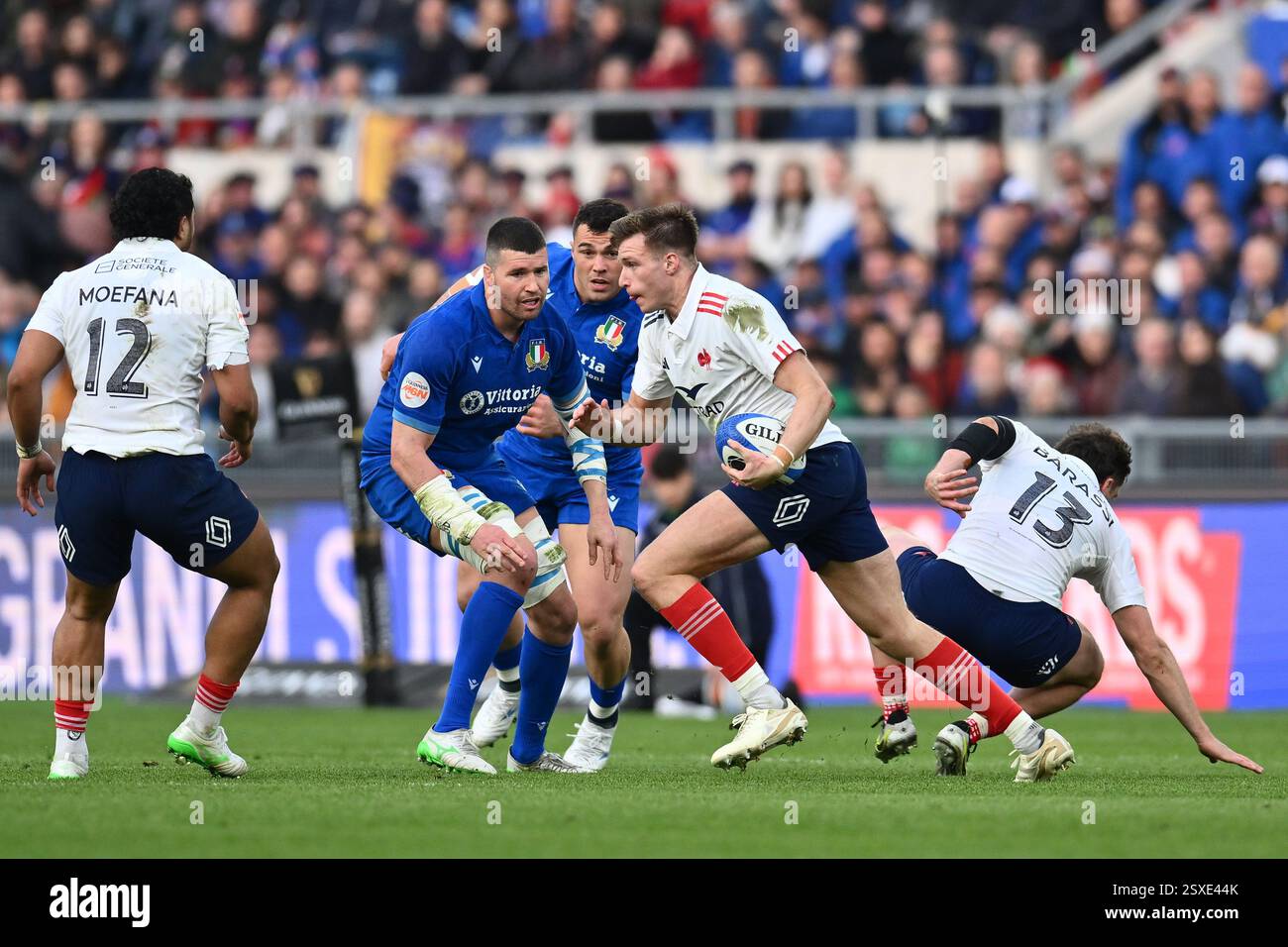 Rome, Italy. 23rd Feb, 2025. Leo Barre of France in action during the ...