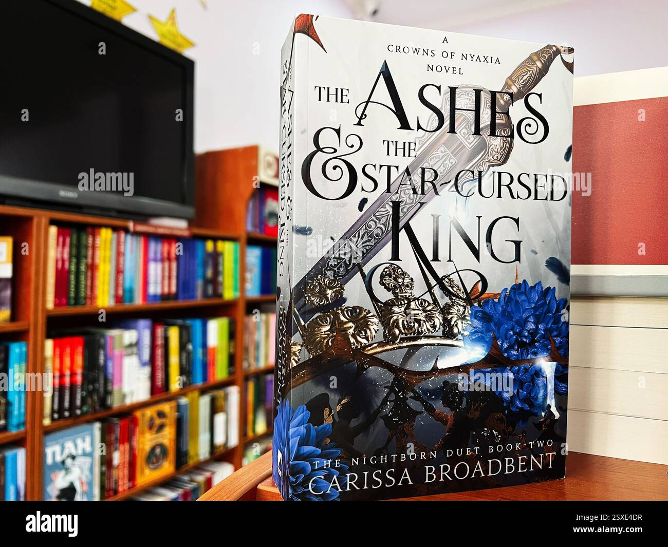 Lviv, Ukraine - February 20, 2025: Hardcover book 'The Ashes and the ...