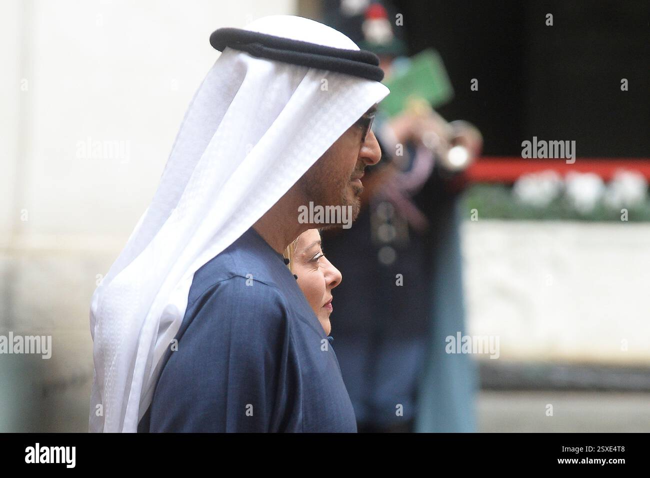 Italy, Rome, February 24, 2025 : Chigi Palace, the Italian Prime ...