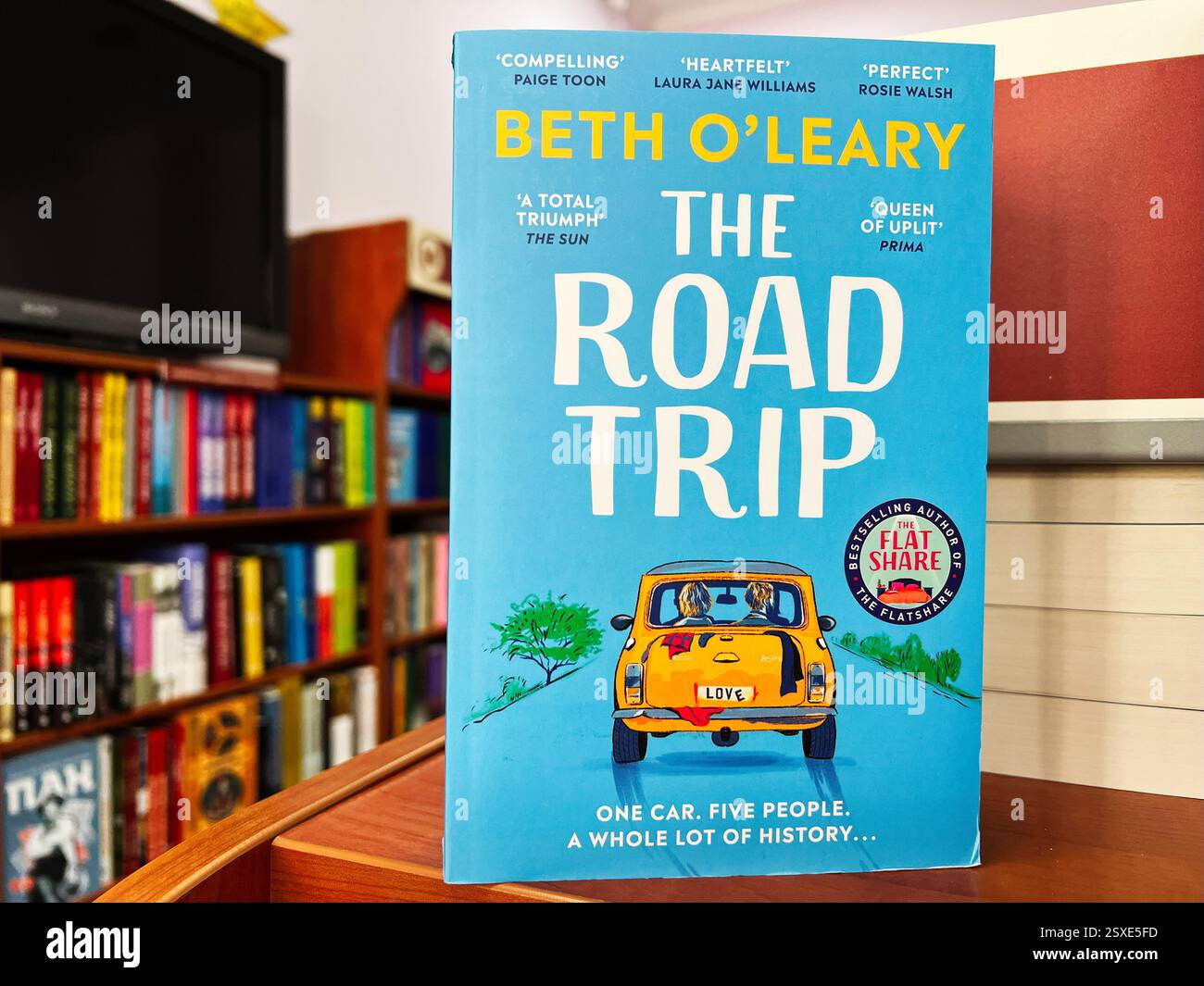 Lviv, Ukraine - February 20, 2025: The Road Trip book by Beth O'Leary ...
