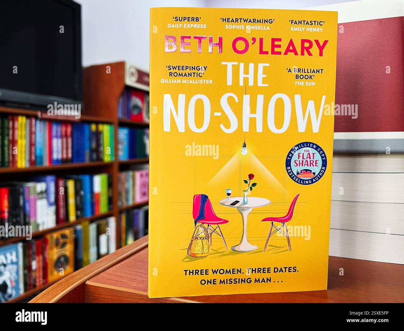 Lviv, Ukraine - February 20, 2025: Front cover of Beth O'Leary's book ...