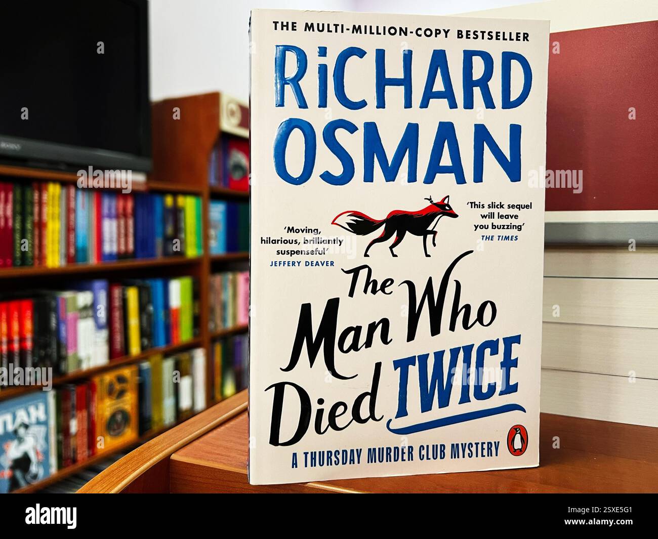 Lviv, Ukraine - February 20, 2025: Showcasing the cover of Richard ...