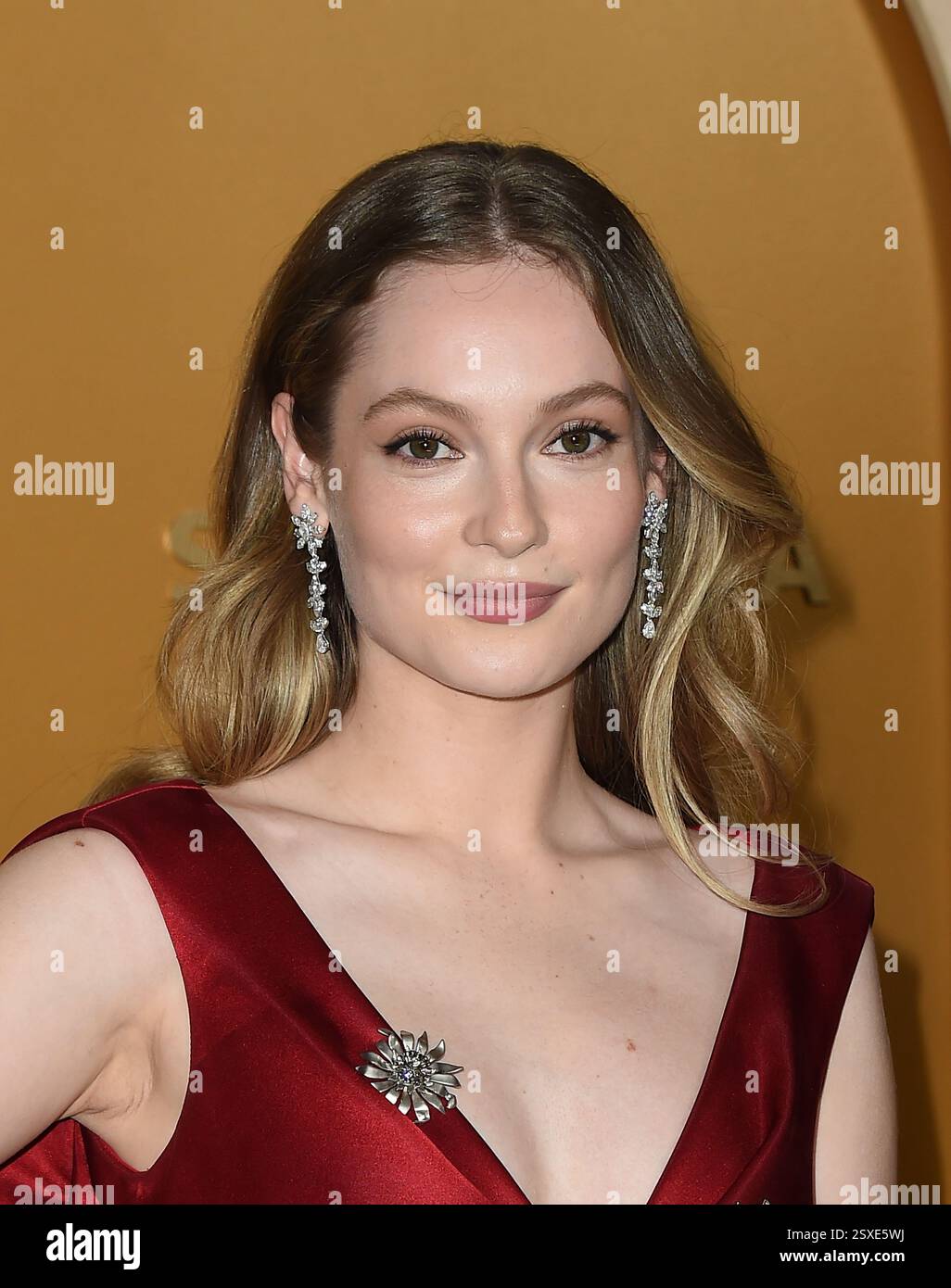 Los Angeles, USA. 23rd Feb, 2025. Hannah Dodd arriving to the 31st ...