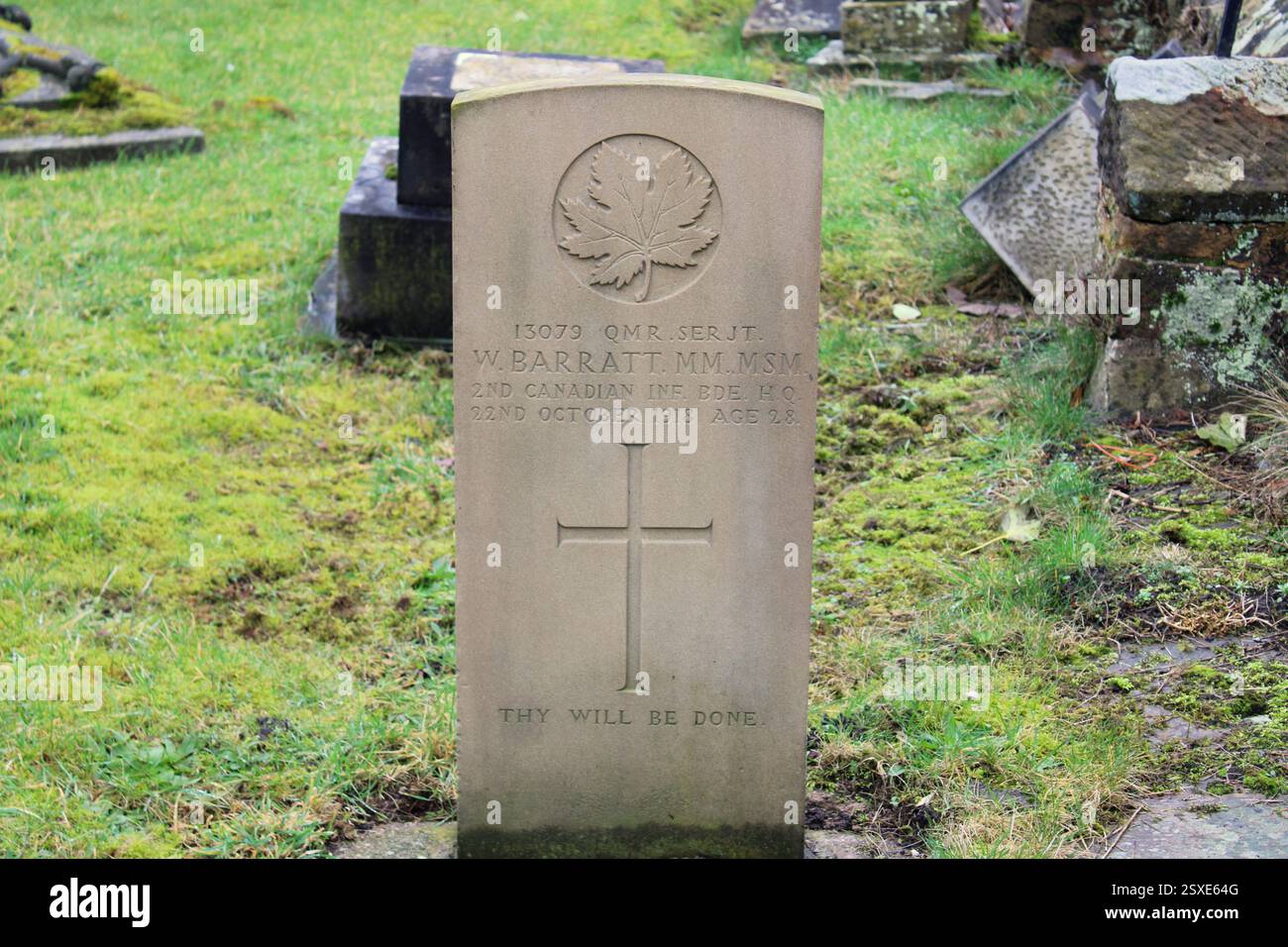 William Barrett, Canadian Expeditionary Force Stock Photo - Alamy