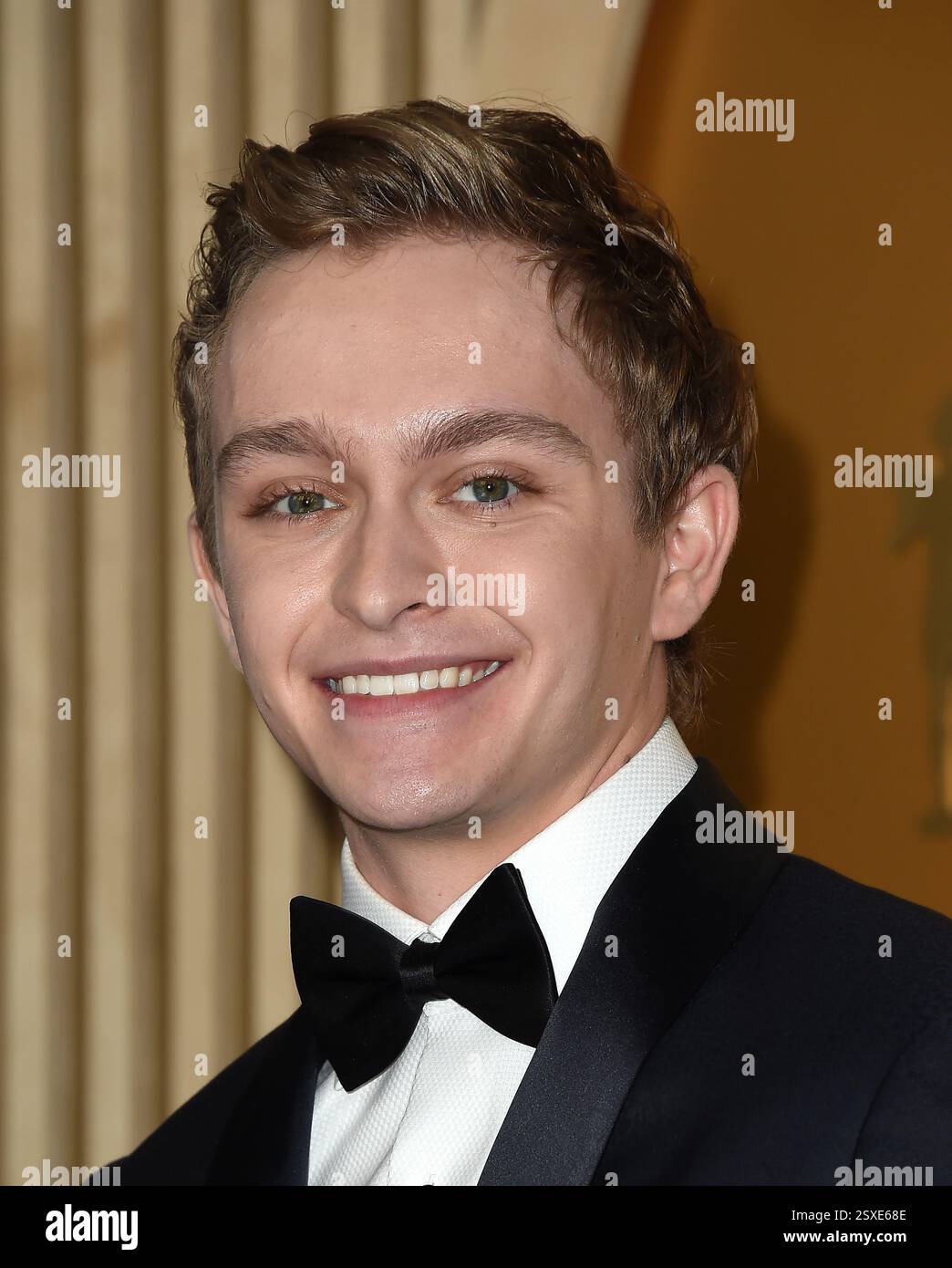 Los Angeles, USA. 23rd Feb, 2025. Gavin Lewis arriving to the 31st ...