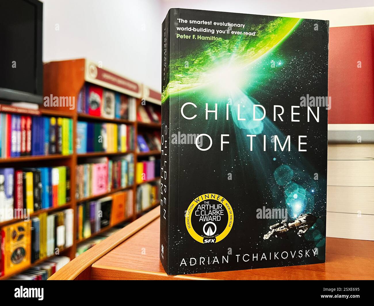 Lviv, Ukraine - February 20, 2025: Children of Time by Adrian ...