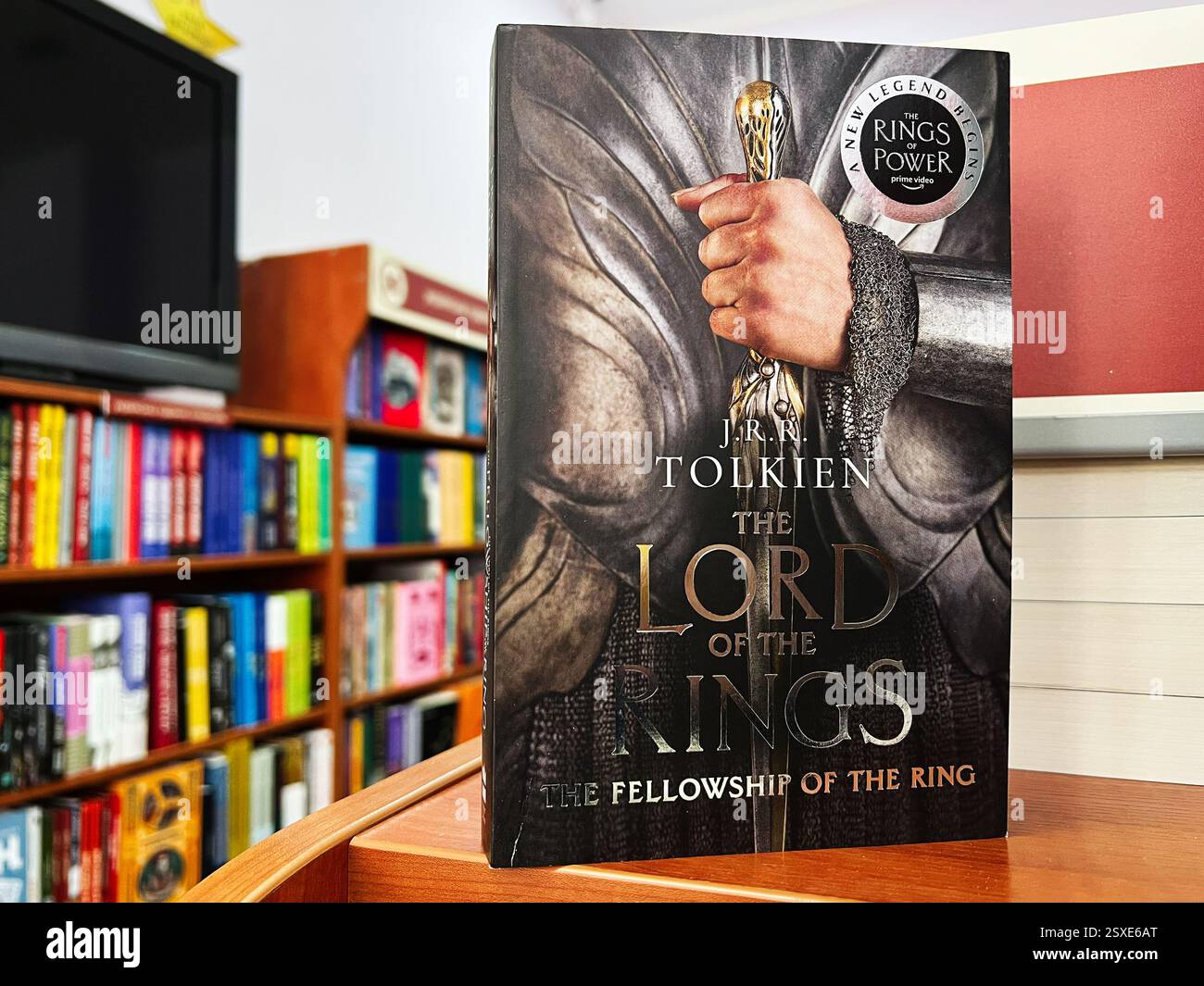 Lviv, Ukraine - February 20, 2025: The Lord of the Rings. The cover of ...