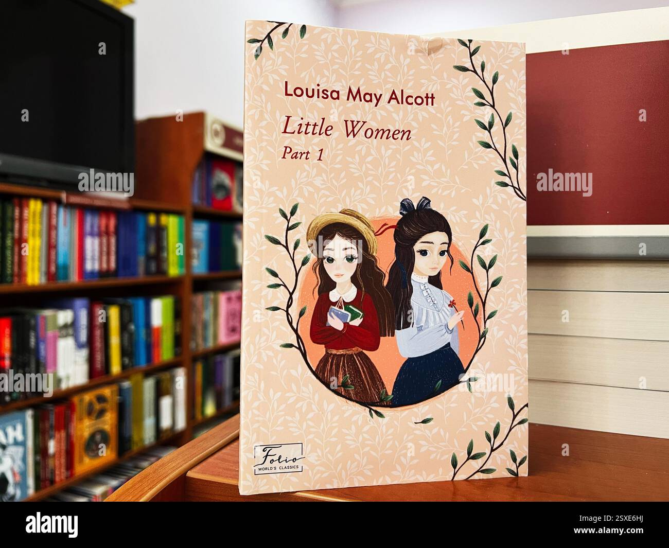 Lviv, Ukraine - February 20, 2025: Book cover of Little Women by Louisa ...