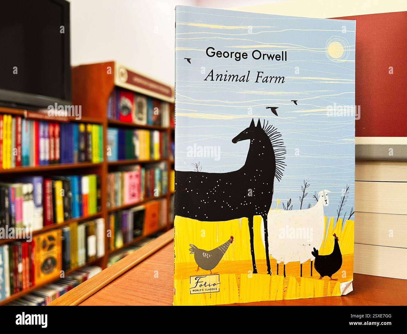 Animal farm by george orwell cover hi-res stock photography and images ...