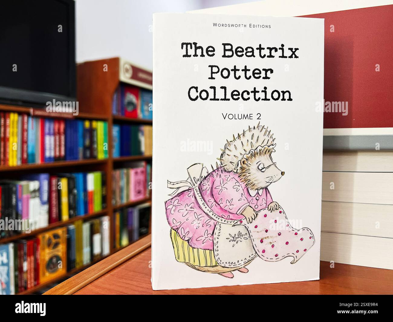 Lviv, Ukraine - February 20, 2025: Illustrated book cover of Beatrix ...