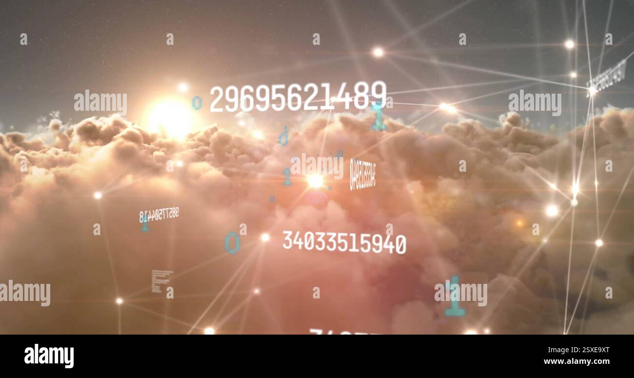 Virtual enterprise network architecture image hi-res stock photography ...