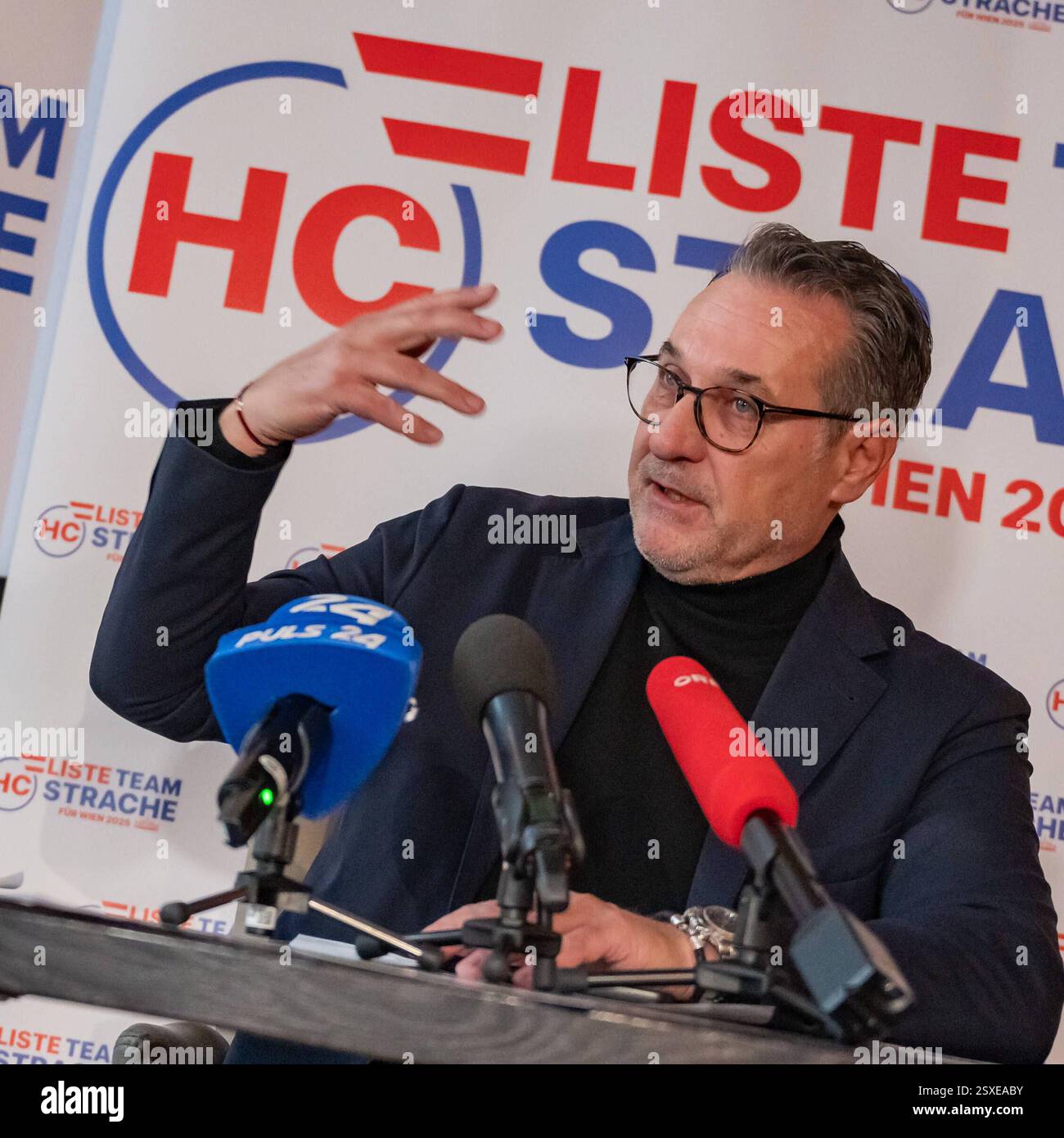20250224 PK Heinz-Christian Strache - Aktuelles zur Wien-Wahl 2025 WIEN ...