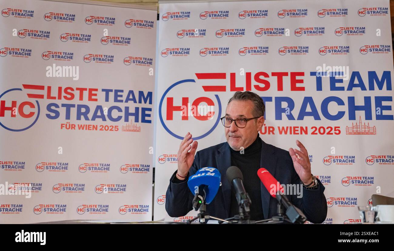 20250224 PK Heinz-Christian Strache - Aktuelles zur Wien-Wahl 2025 WIEN ...