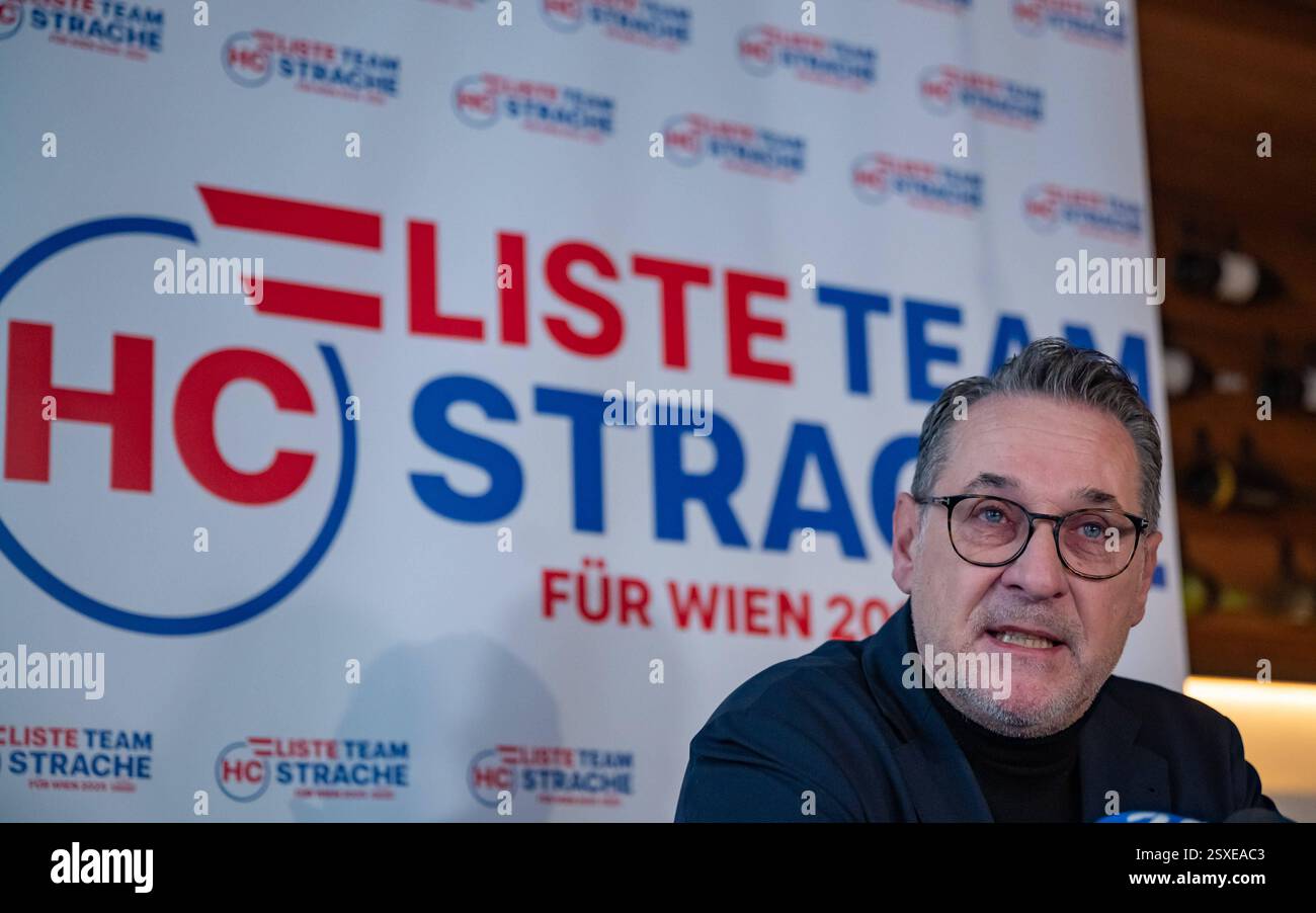 20250224 PK Heinz-Christian Strache - Aktuelles zur Wien-Wahl 2025 WIEN ...
