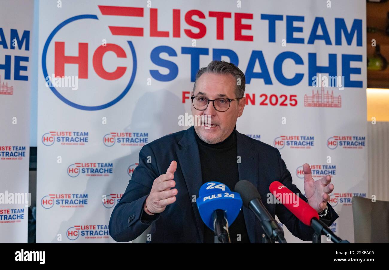 20250224 PK Heinz-Christian Strache - Aktuelles zur Wien-Wahl 2025 WIEN ...