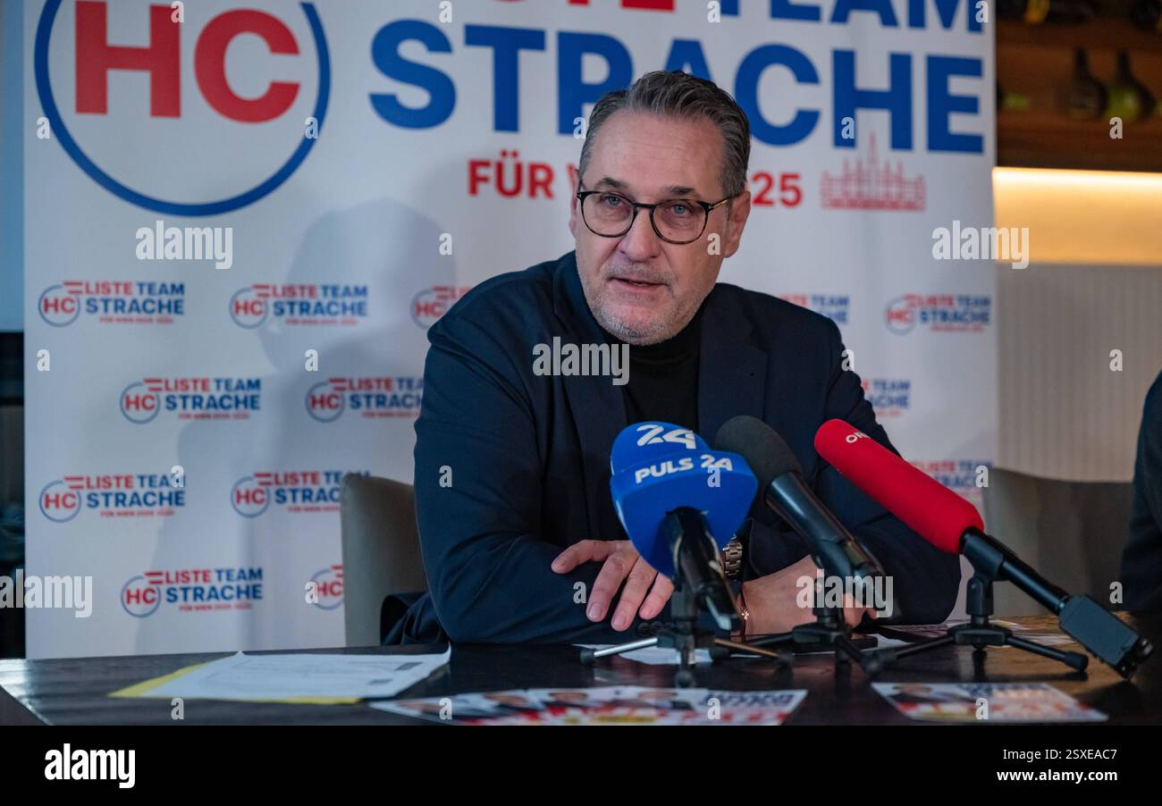 20250224 PK Heinz-Christian Strache - Aktuelles zur Wien-Wahl 2025 WIEN ...