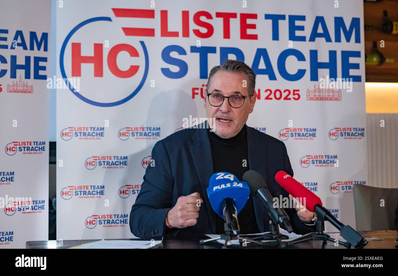20250224 PK Heinz-Christian Strache - Aktuelles zur Wien-Wahl 2025 WIEN ...