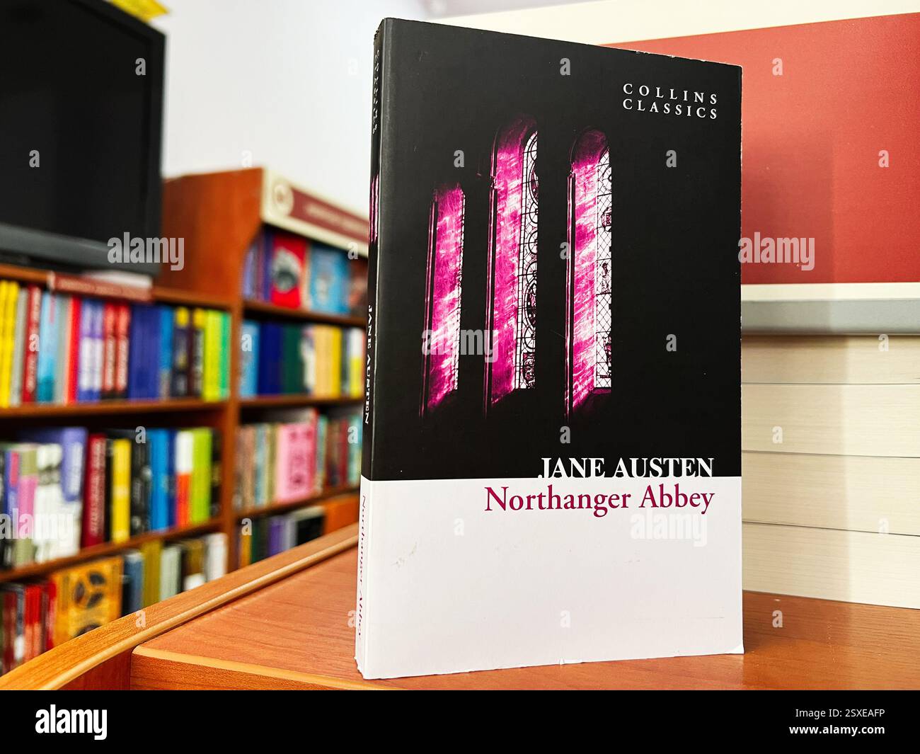 Lviv, Ukraine - February 20, 2025: Hardcover edition of Northanger ...