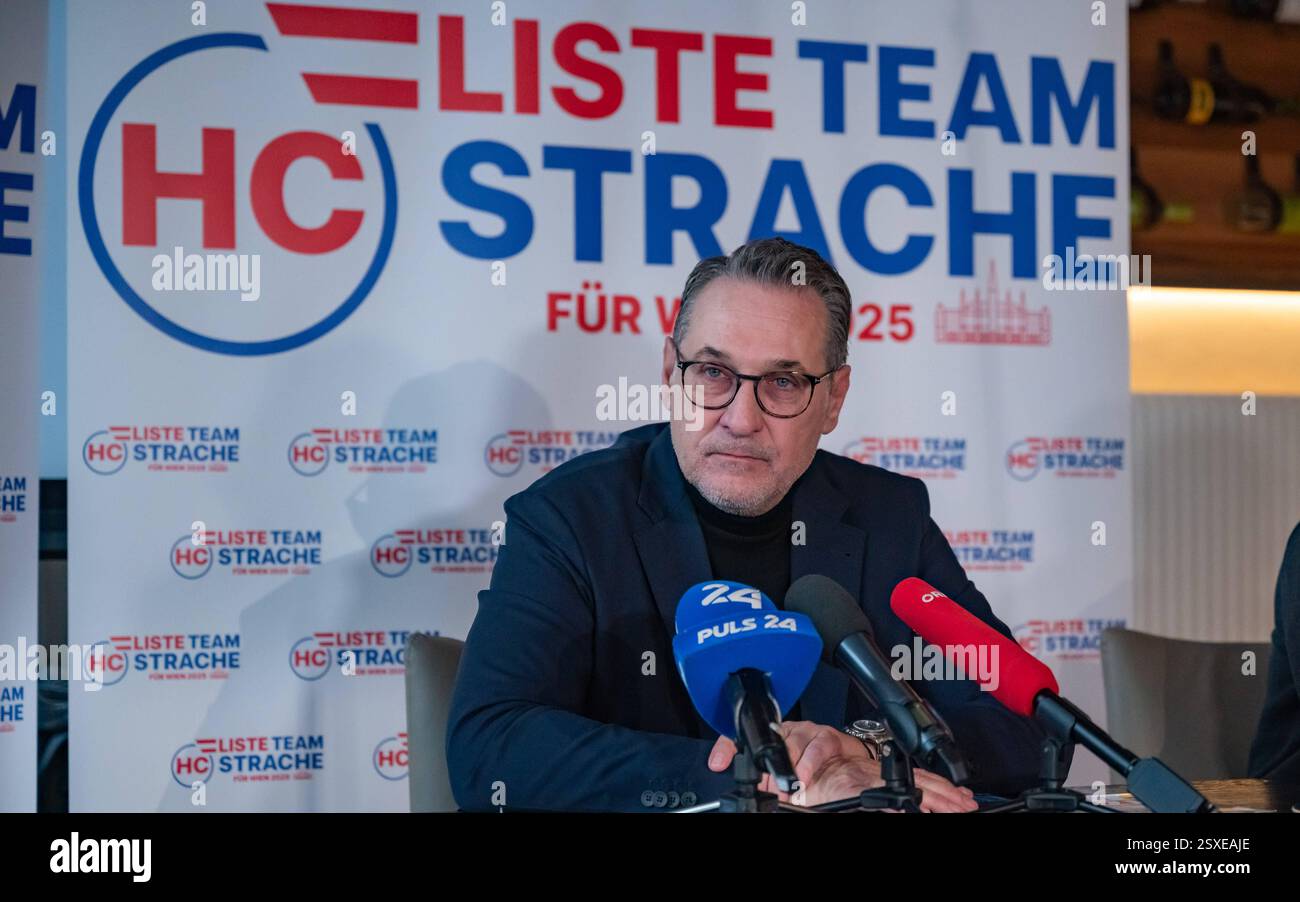 20250224 PK Heinz-Christian Strache - Aktuelles zur Wien-Wahl 2025 WIEN ...