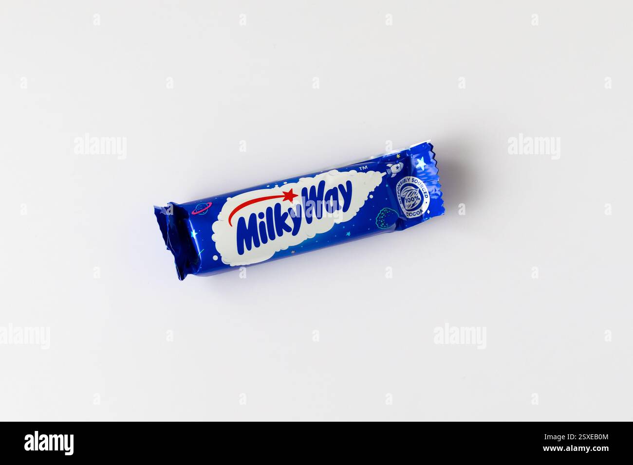 A Milky Way chocolate candy bar Stock Photo - Alamy
