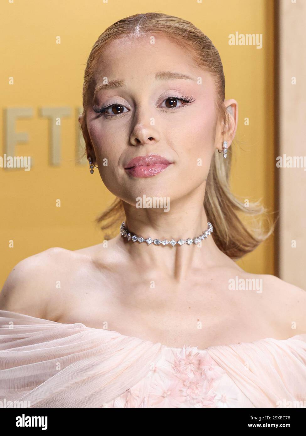 LOS ANGELES, CALIFORNIA, USA - FEBRUARY 23: Ariana Grande Butera ...